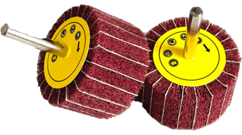 Mounted Interleaved Flap Wheel – Efficient Grinding & Weld Blending ...